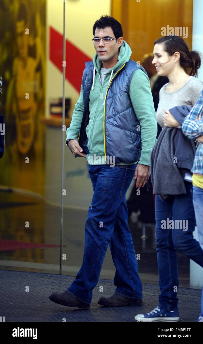 Brazilian actor Juliano Cazarr films scenes for his new movie "360" in ...