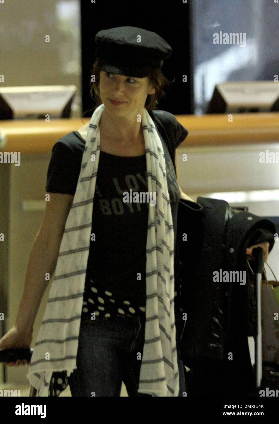 EXCLUSIVE!! Actress and singer Juliette Lewis, wearing a t shirt that ...