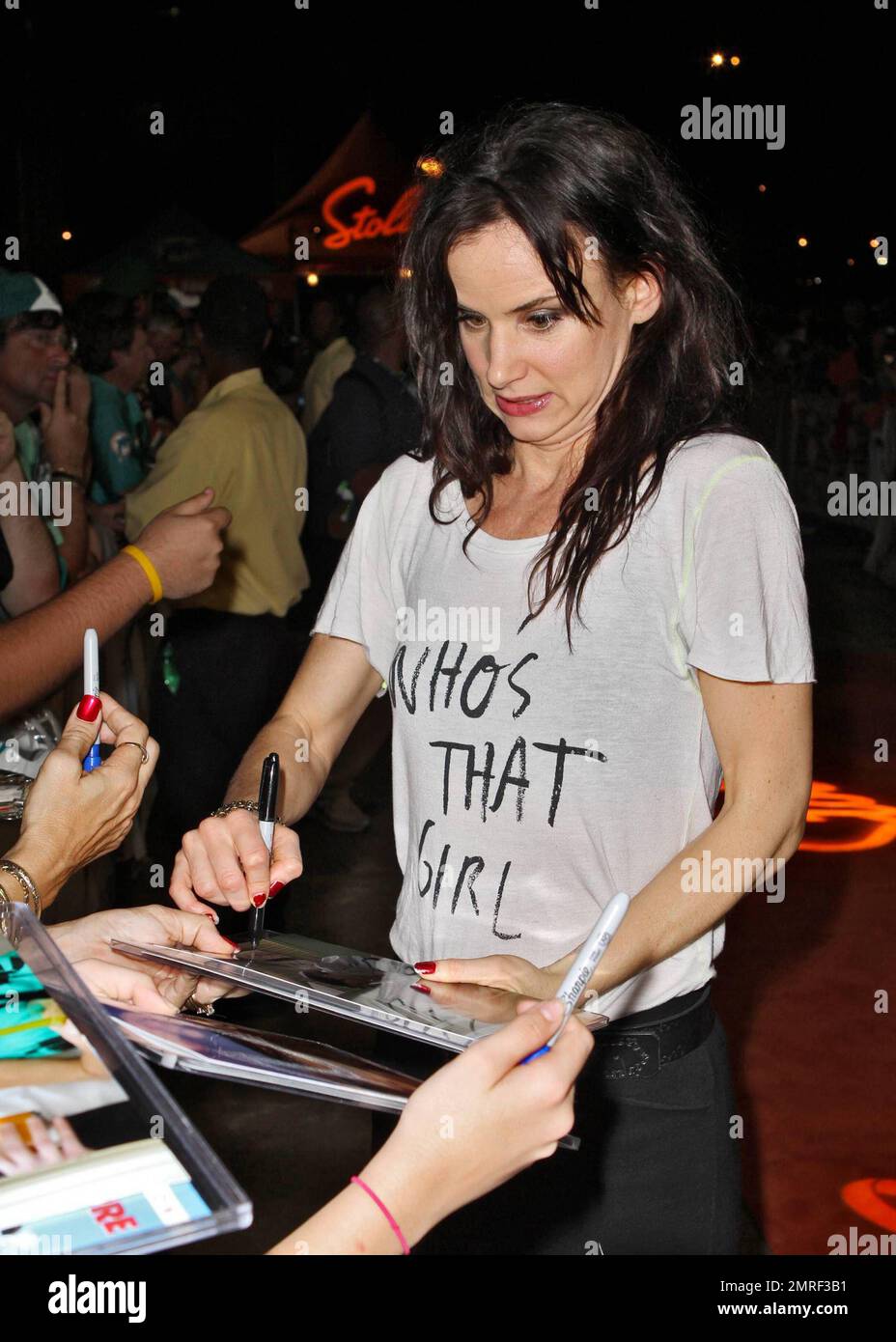Juliette Lewis performs live in concert with Aerosmith lead guitarist ...