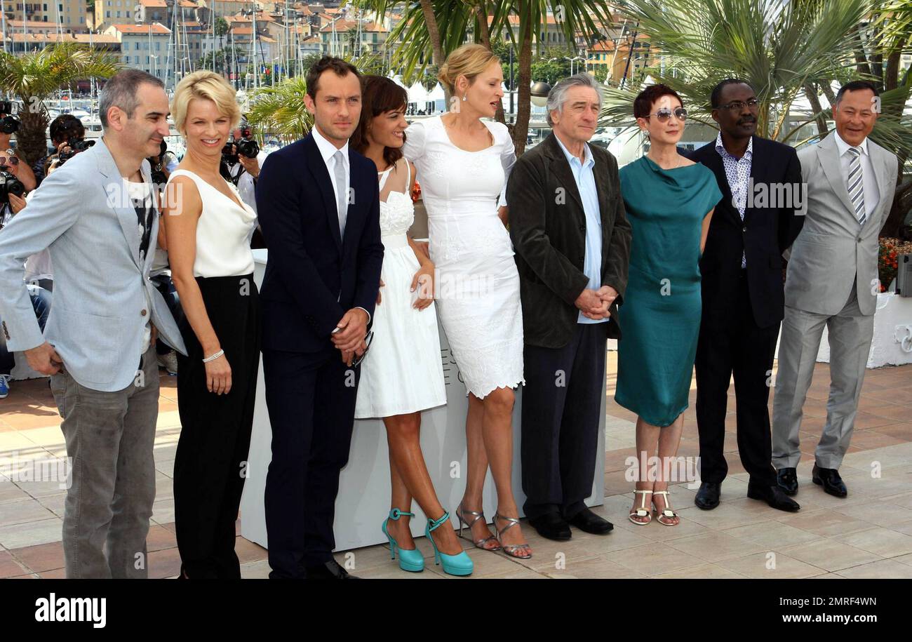 Olivier Assayas, Linn Ullmann, Jude Law, Martina Gusman, Uma Thurman ...