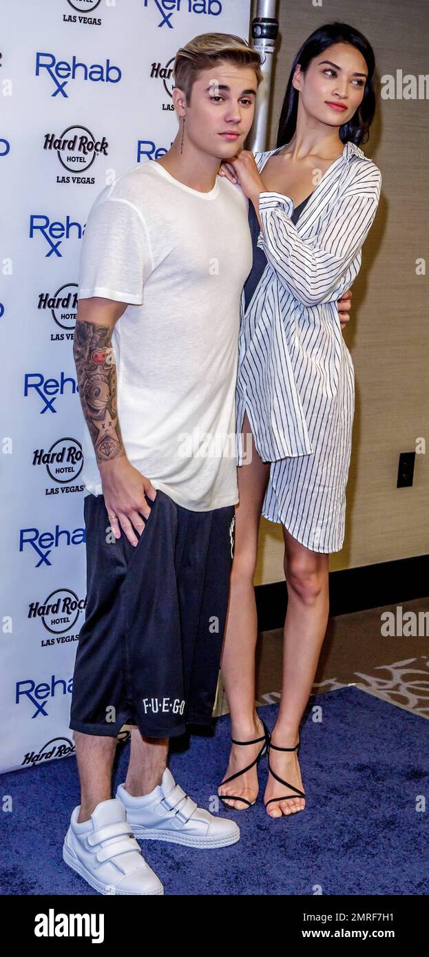 Justin Bieber makes an appearance at the Hard Rock Hotel & Casino in ...