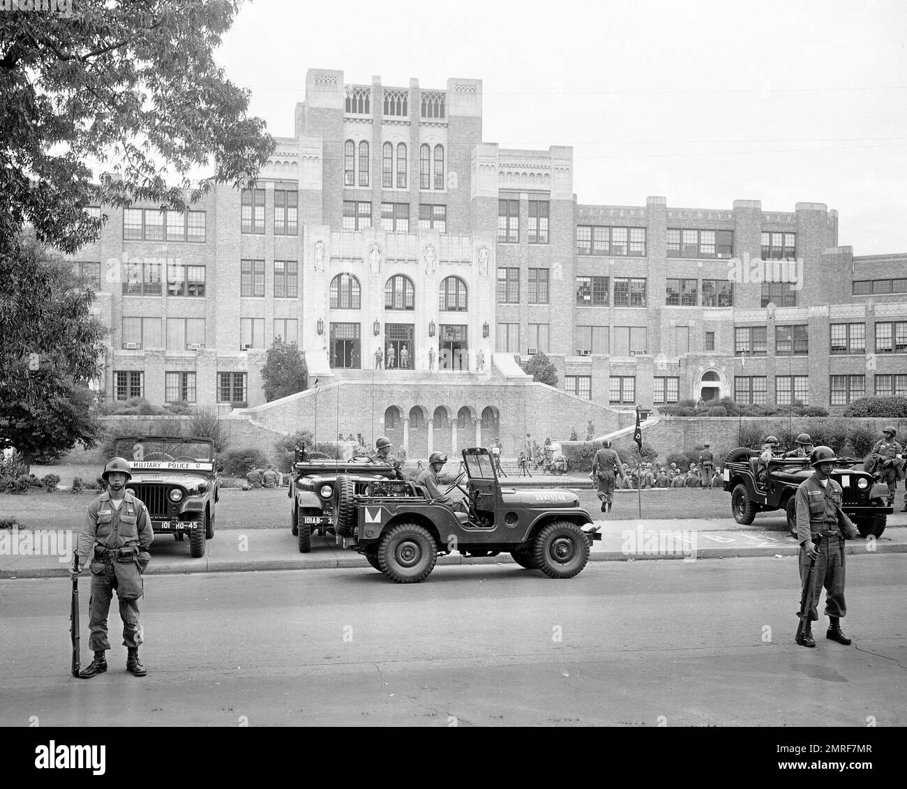 FILE - In this Sept. 26, 1957, file photo, members of the 101st ...