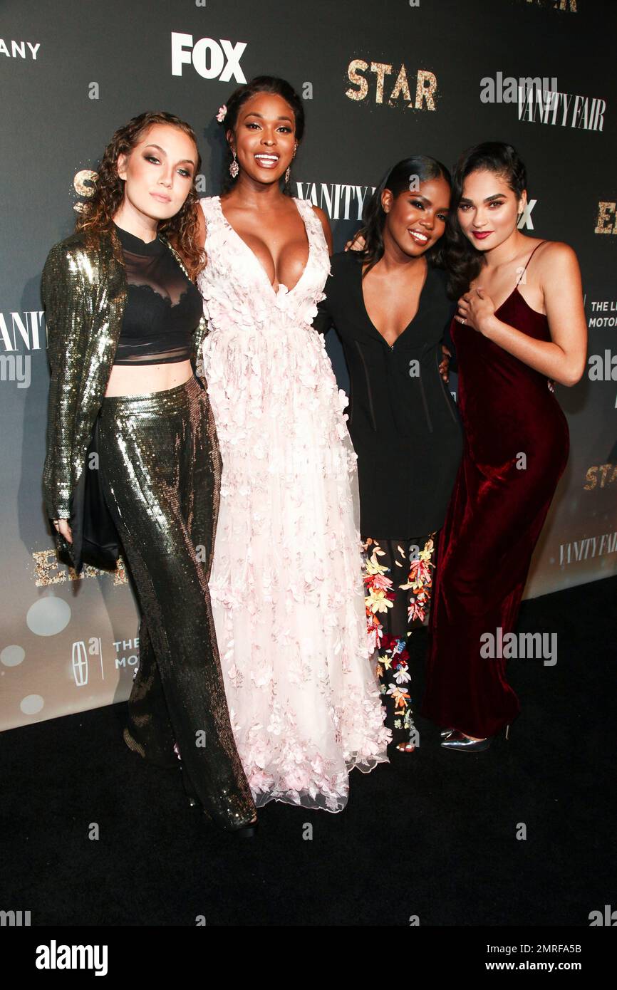 Jude Demorest, from left, Amiyah Scott, Ryan Destiny and Brittany O ...