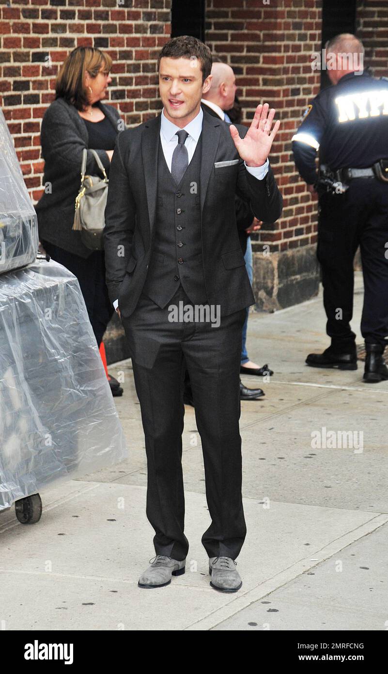 Justin Timberlake Standing