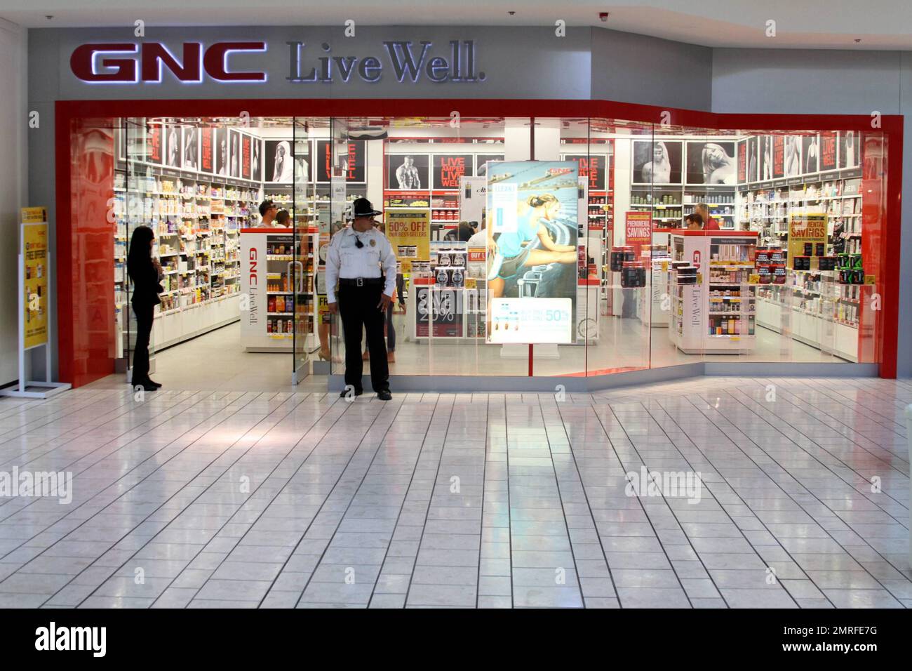 Jenni "J Woww" Farley makes an appearance at the GNC Beverly Center to ...