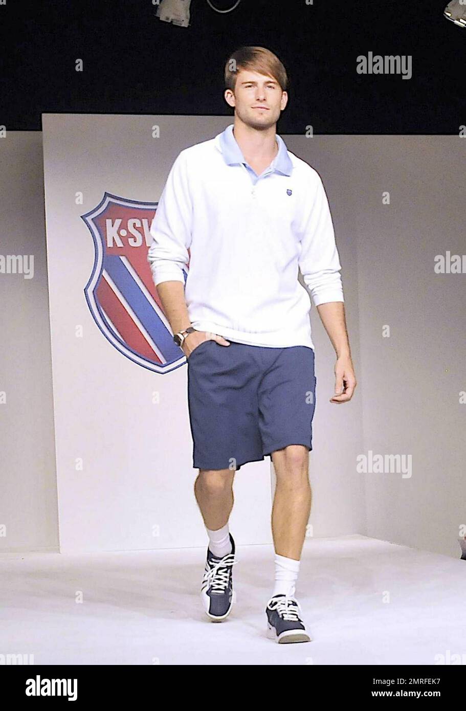 - Models walk the runway in the K-Swiss "Play Nice" fashion show ...