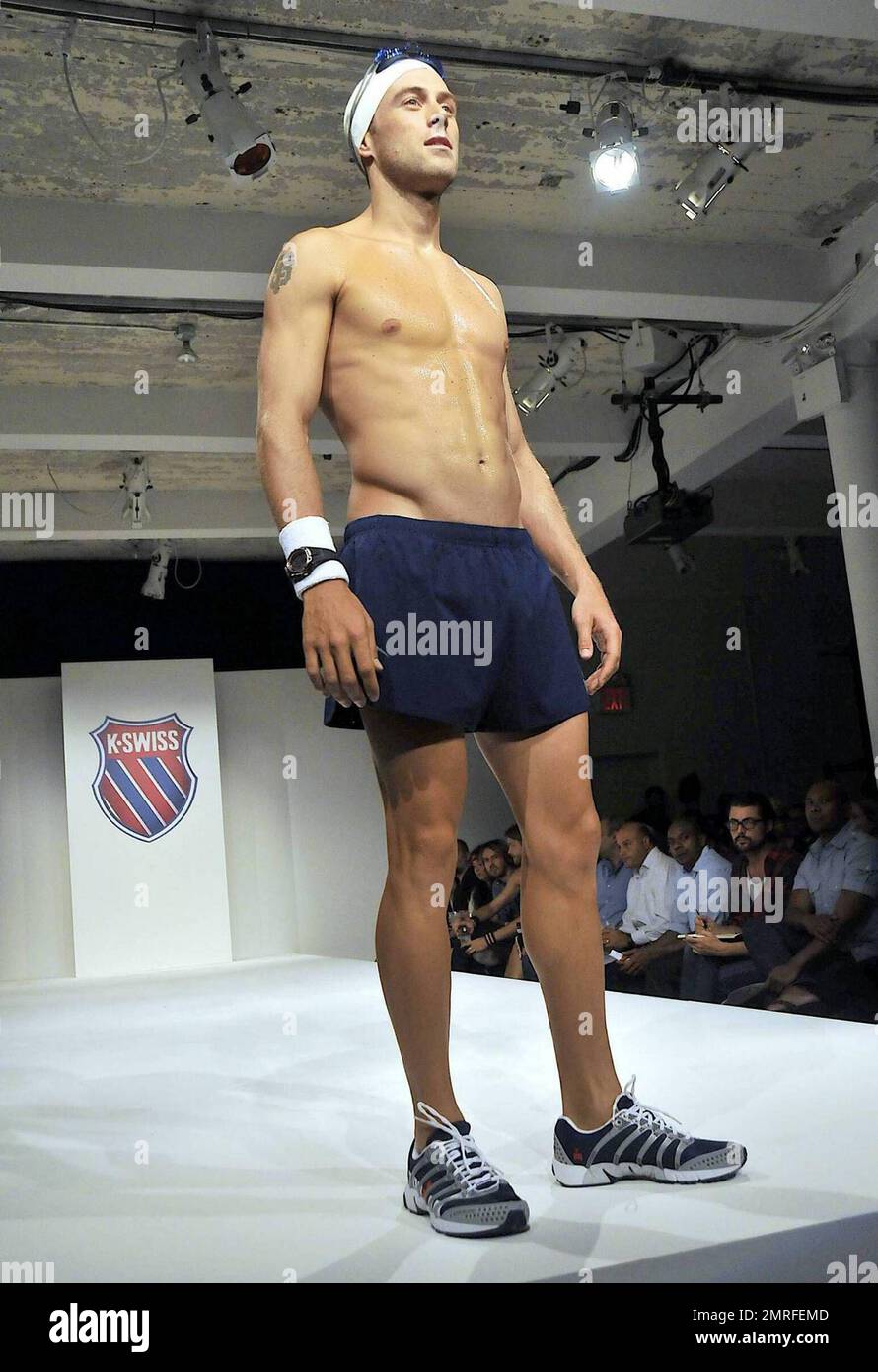 - Models walk the runway in the K-Swiss "Play Nice" fashion show ...