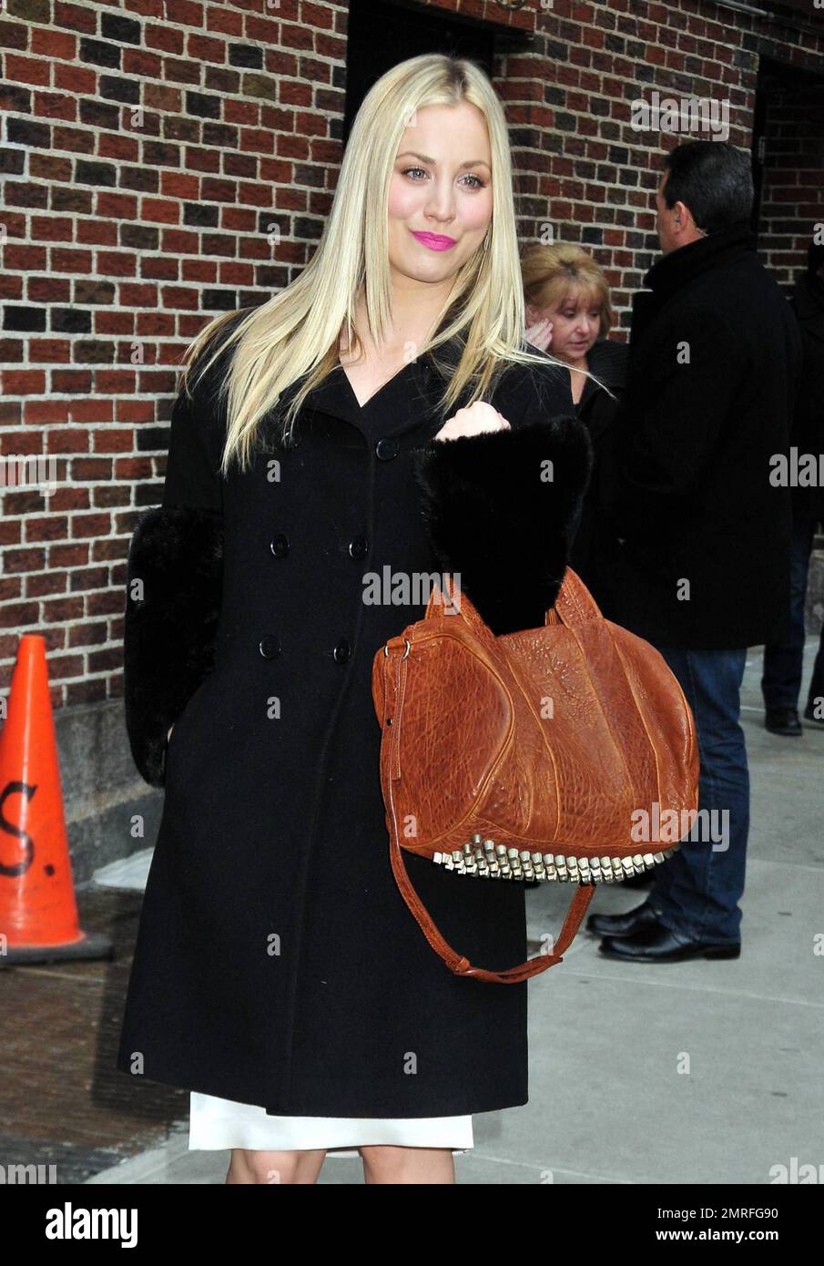 "The Big Bang Theory" star Kaley Cuoco is all smiles as she poses for ...