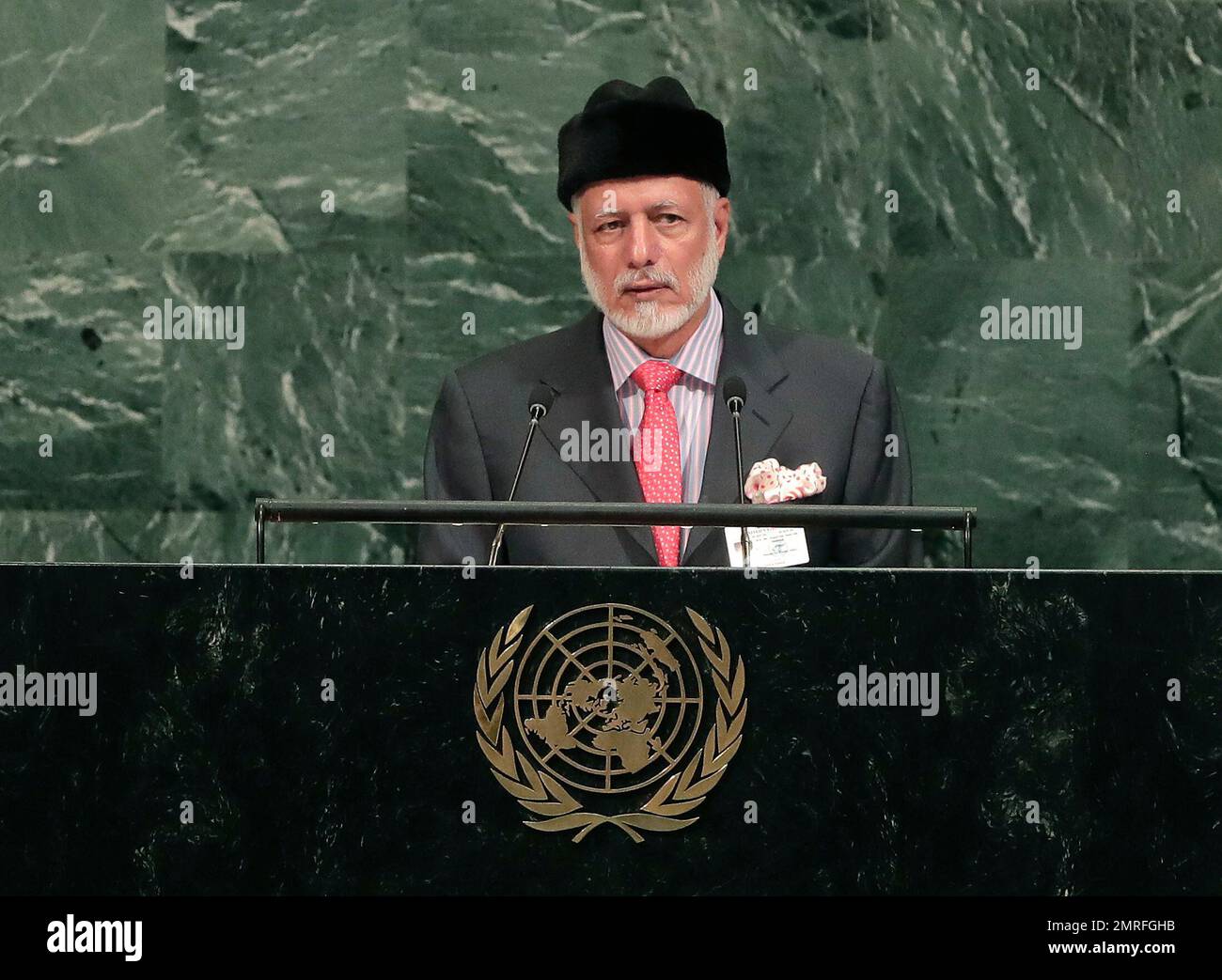 Oman's Minister for Foreign Affairs Yousef bin Alawi bin Abdullah ...