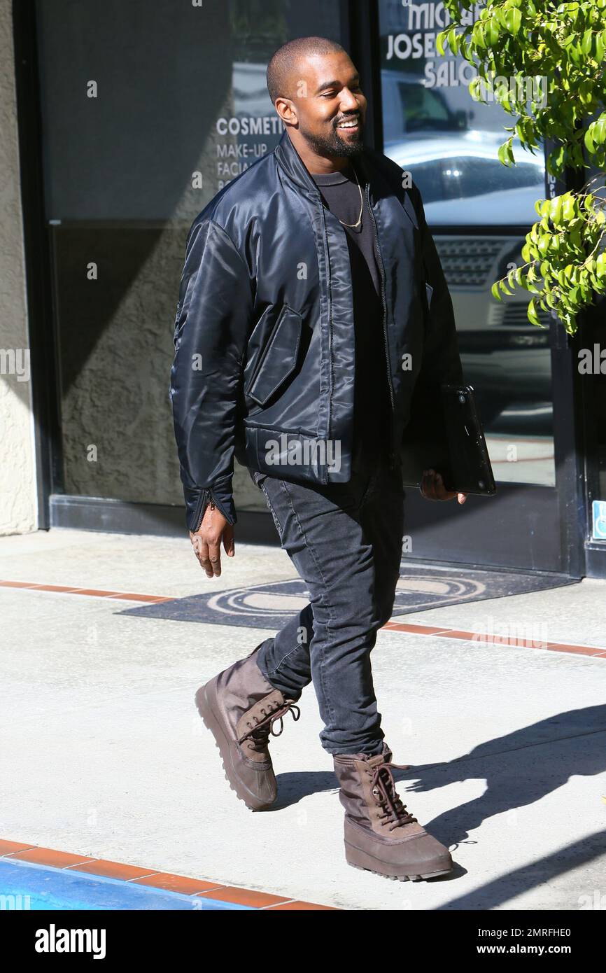 Kanye West and North West leaving ballet class. Los Angeles, CA. 11th ...