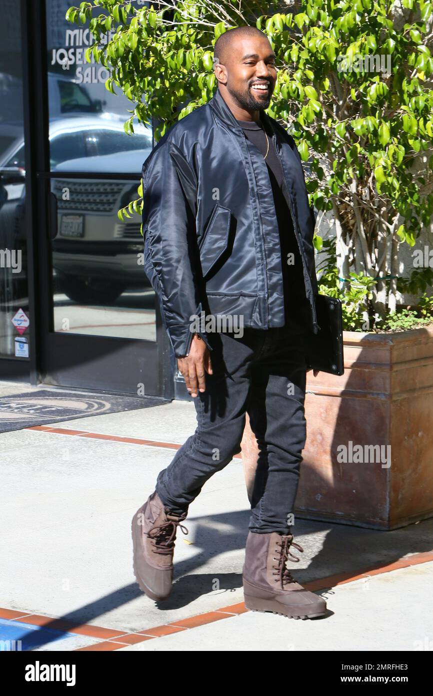 Kanye West and North West leaving ballet class. Los Angeles, CA. 11th ...