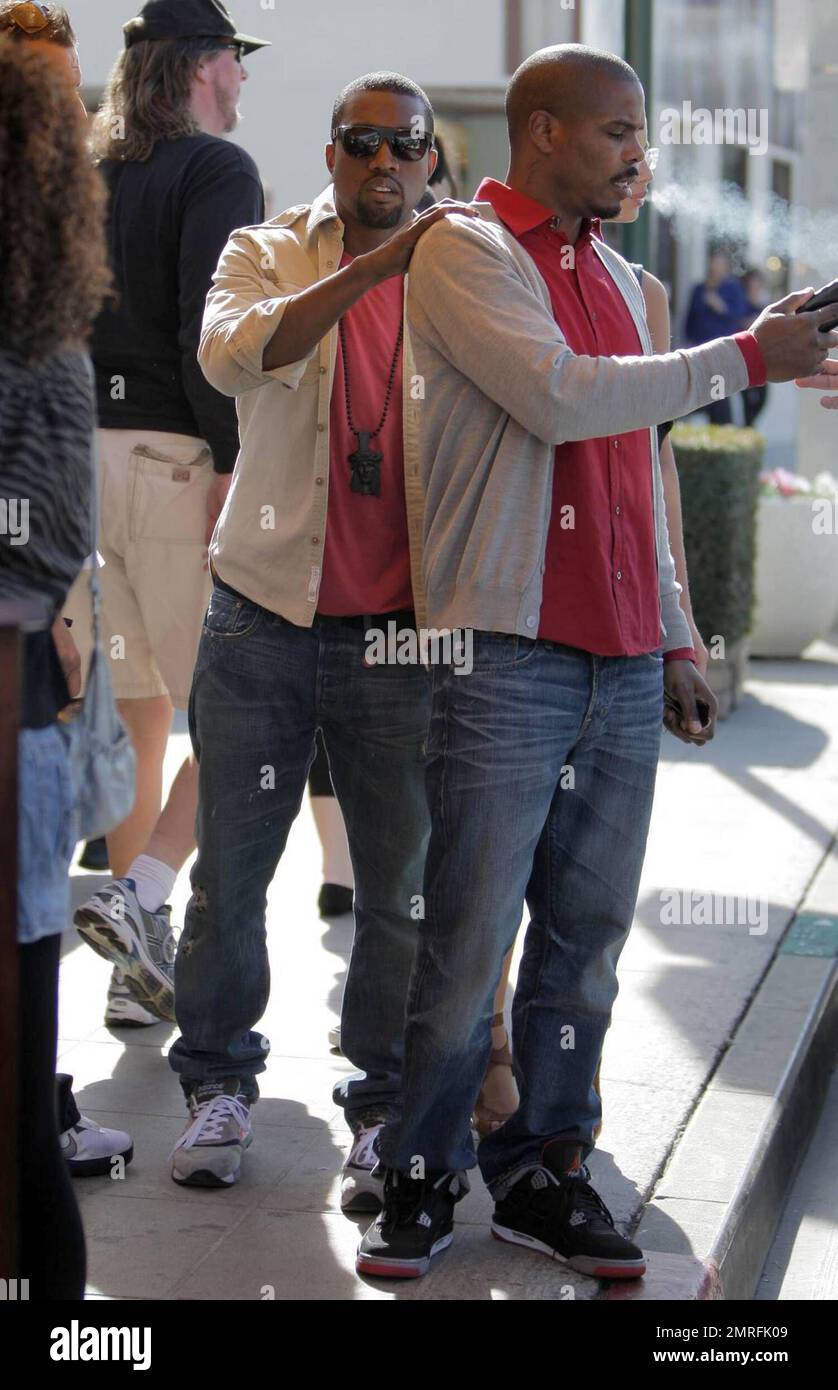 Kayne West and his new girlfriend Amber Rose shop at H Lorenzo boutique ...