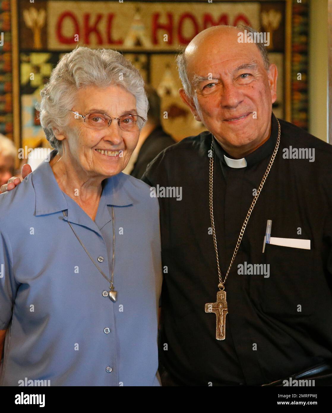 Sister Marita Rother, left, and Guatemalan Bishop Julio Edgar Cabrera ...