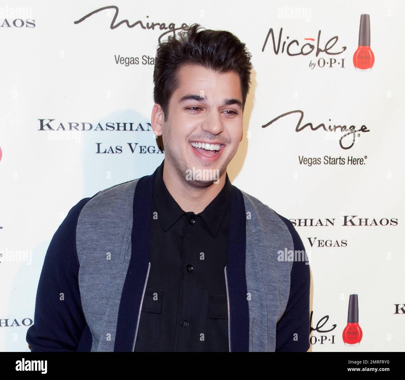 Rob Kardashian Kardashian Khaos inside The Mirage in Las Vegas, Nevada ...