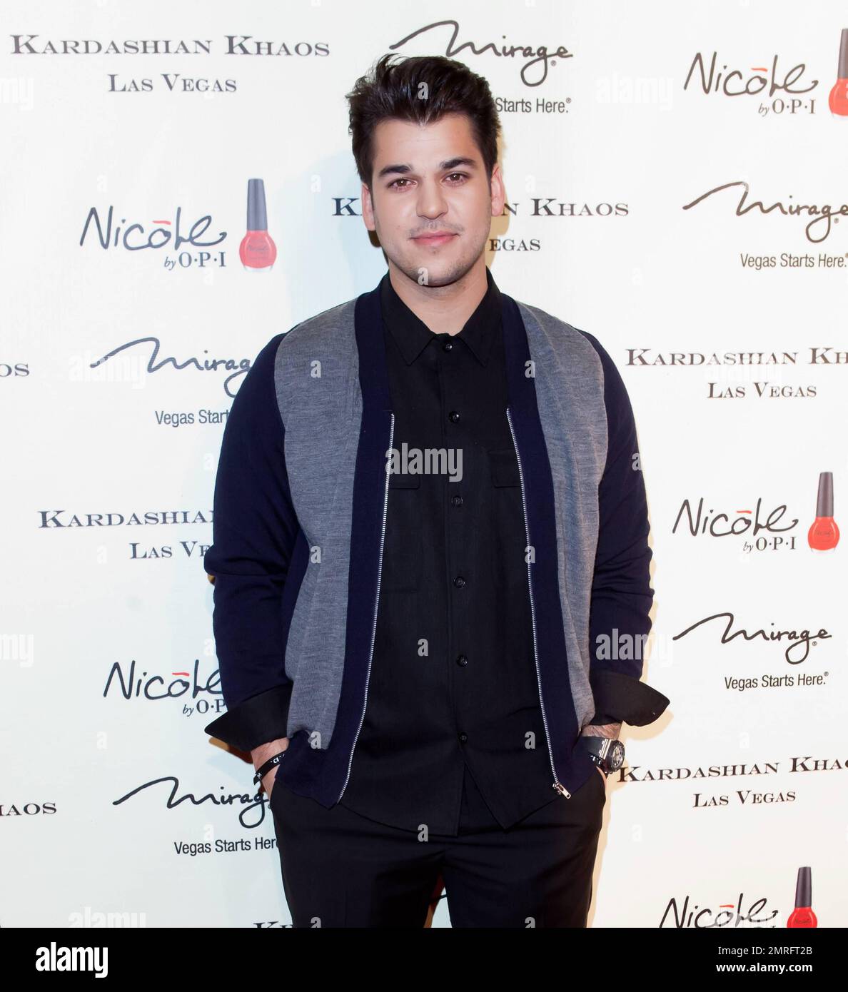 Rob Kardashian at The Kardashian family celebration of the Grand ...