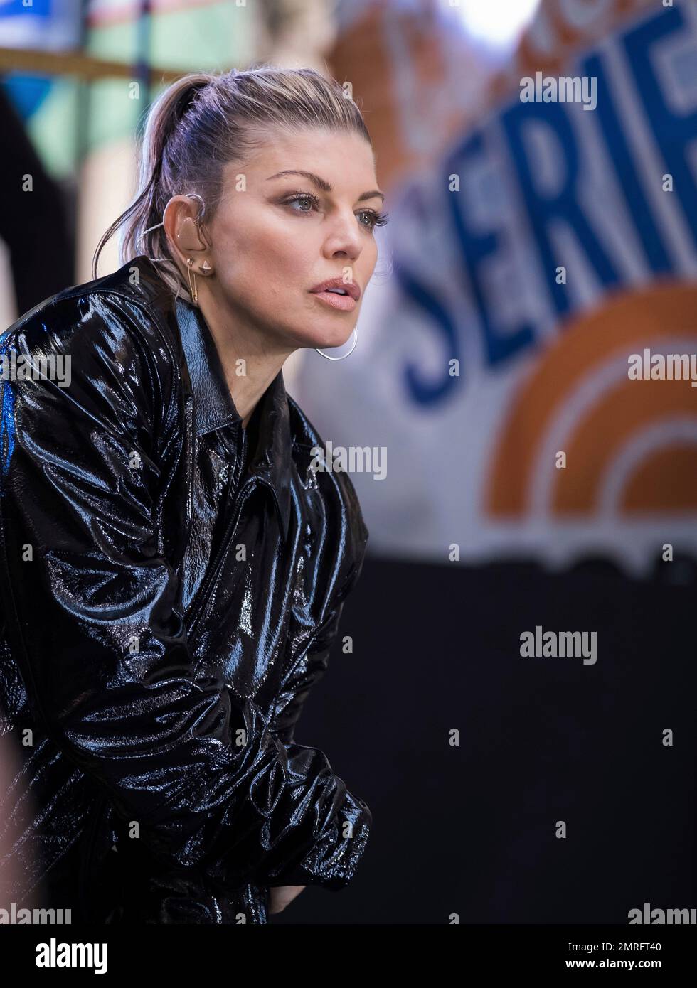 Fergie performs on NBC's "Today" show at Rockefeller Plaza on Friday ...