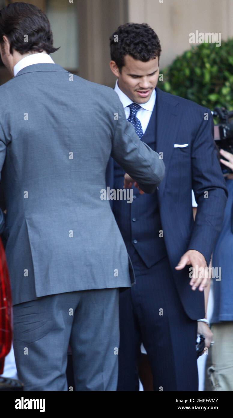 Kim Kardashian and fiancee Kris Humphries seen out in LA prior to their ...