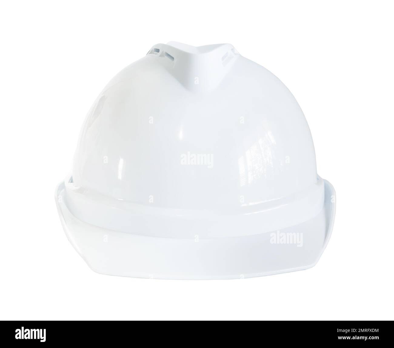 A white safety helmet isolated on white background Stock Photo - Alamy