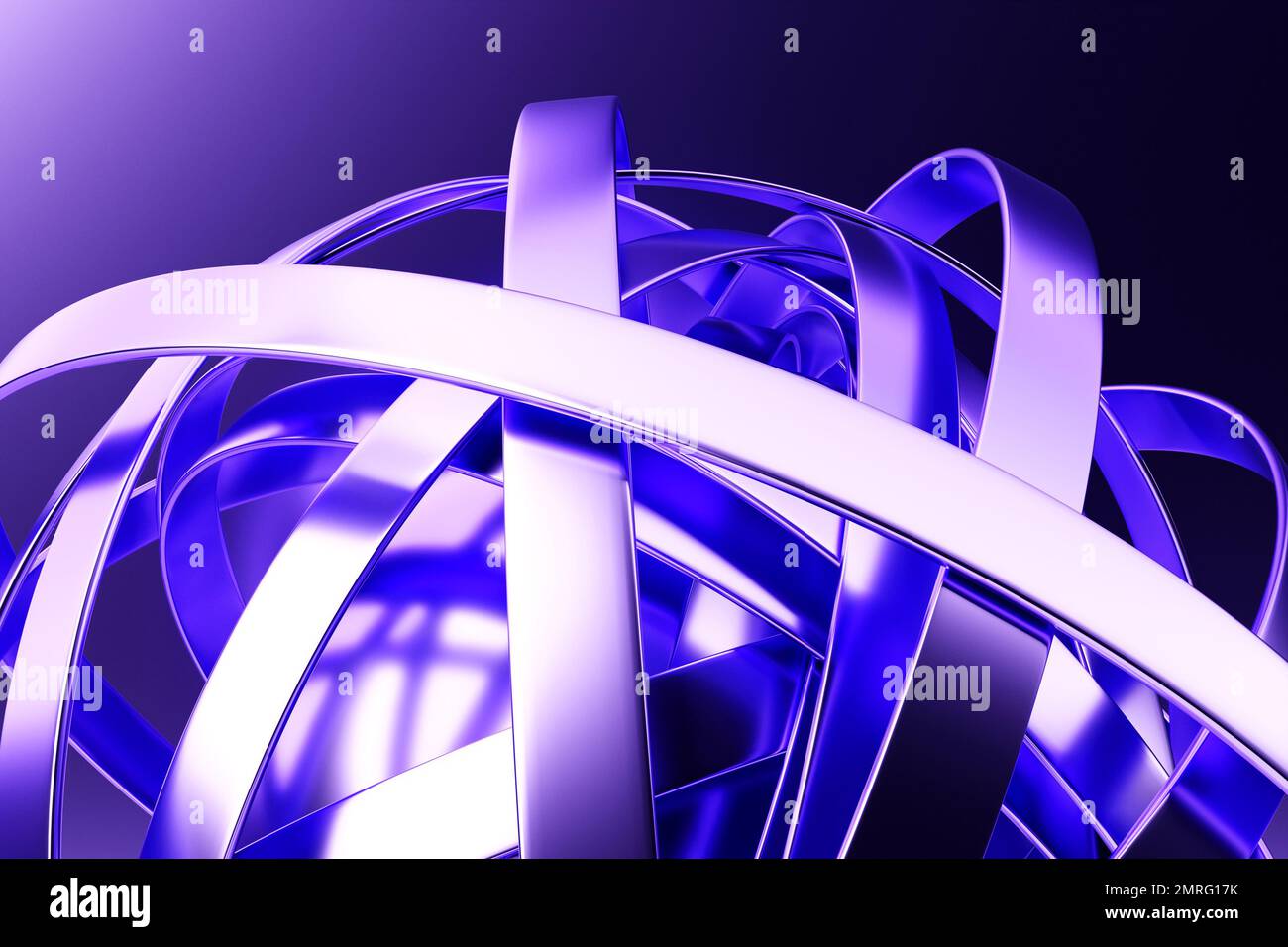 Digital animation abstract purple shapes hi-res stock photography and ...