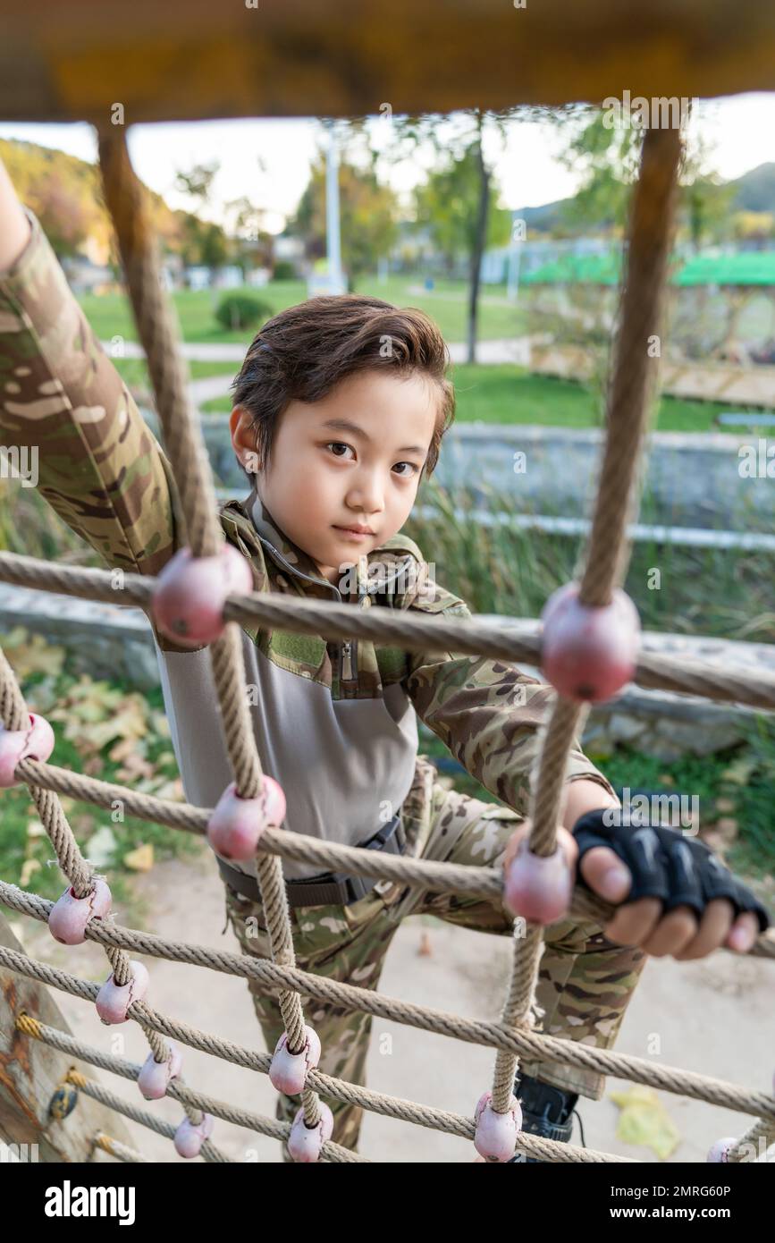 Happy boy playing cs Stock Photo - Alamy