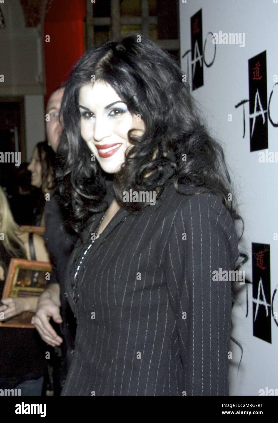 Kat Von D of the reality show "LA Ink" walks the red carpet at Tao Las ...