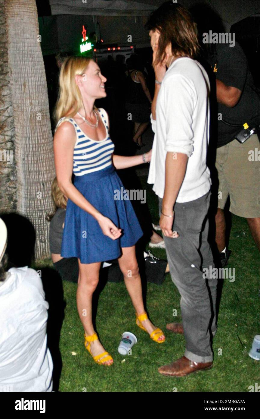 Actress Kate Bosworth and boyfriend English model/singer James Rousseau ...