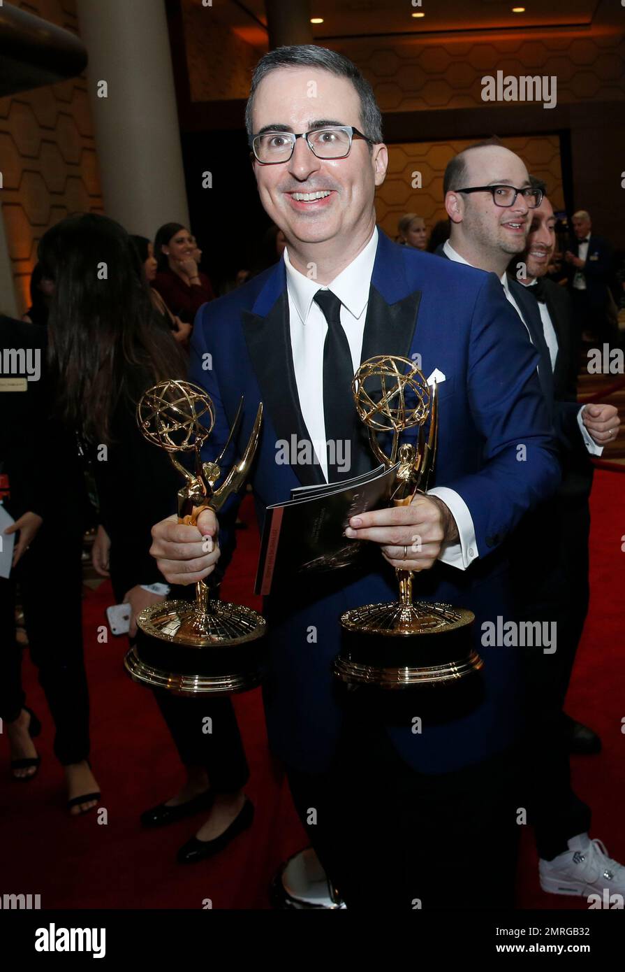 EXCLUSIVE - John Oliver, winner of the awards for outstanding variety ...