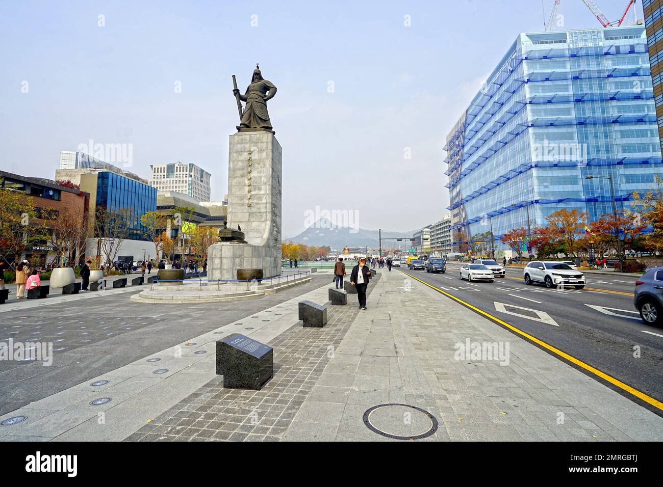 Gwanghwamun Square, Seoul, South Korea Stock Photo - Alamy