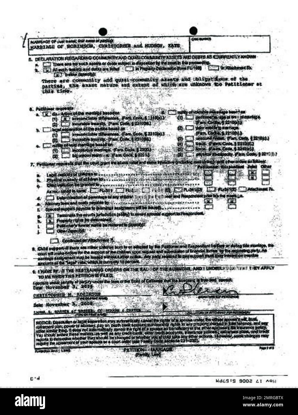 Black Crowes Singer Chris Robinson has filed for divorce from actress ...