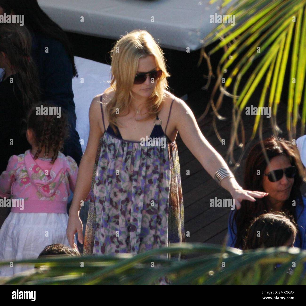 Exclusive!! Kate Hudson spent some tender moments with son Ryder on ...