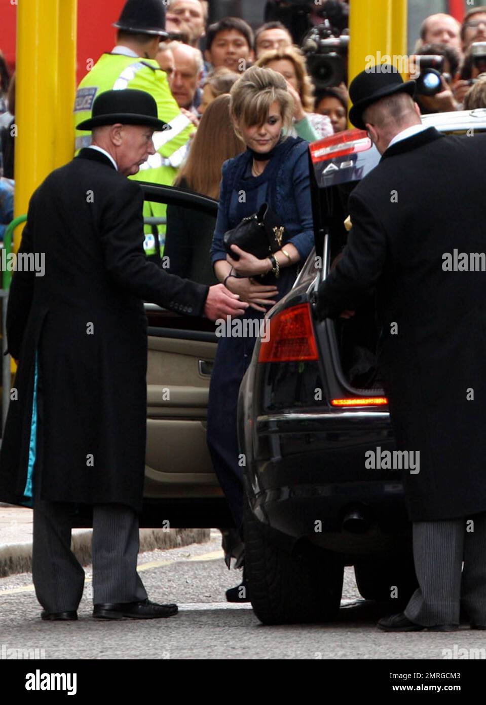 Kate Middleton arrives at The Goring Hotel where she will spend the ...