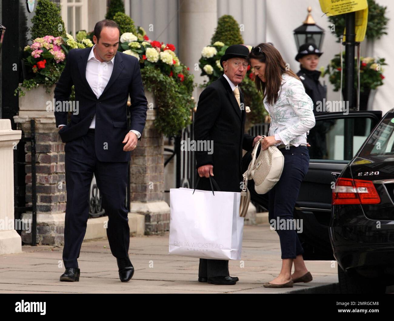 Kate Middleton arrives at The Goring Hotel where she will spend the ...