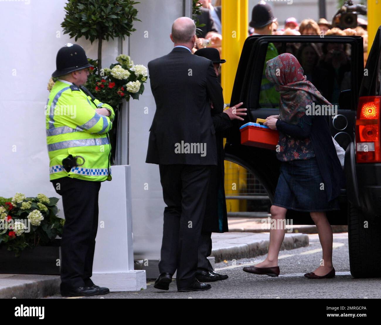 Kate Middleton arrives at The Goring Hotel where she will spend the ...