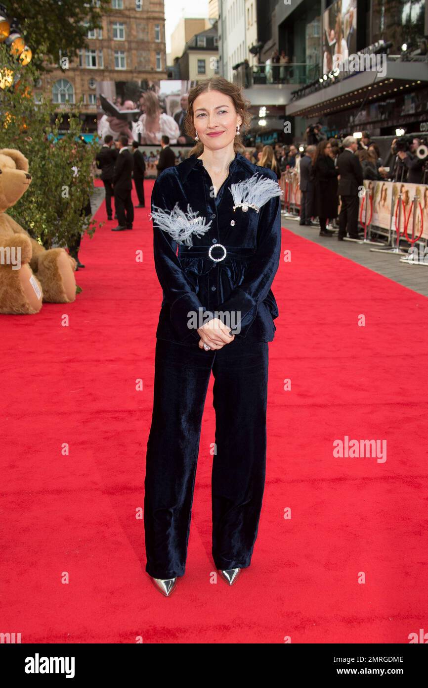 Actress Kelly Macdonald poses for photographers upon arrival at the ...