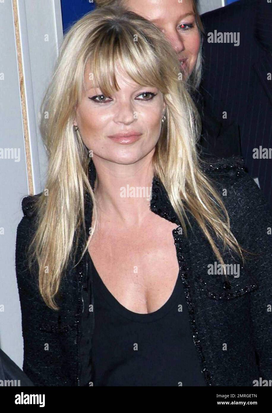 Supermodel Kate Moss looks gorgeous as she promotes her new fragrance ...