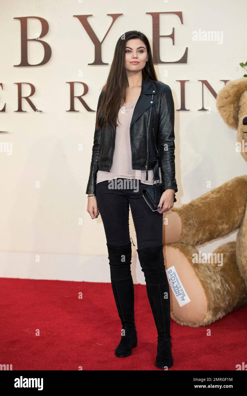 Emily Canham poses for photographers upon arrival at the World premiere ...