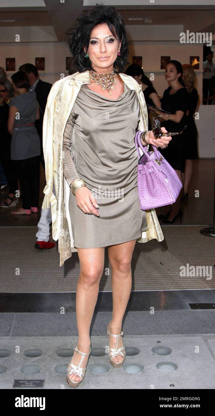 Nancy Dell'Olio at the private viewing of Mario Testino's "Kate Who ...