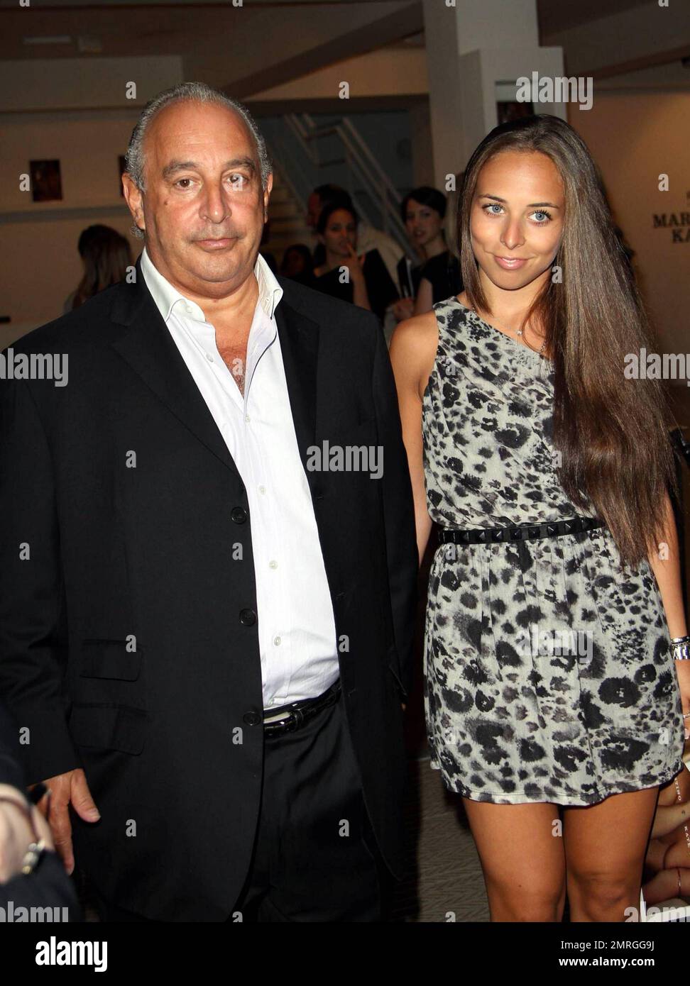 Sir Phillip Green at the private viewing of Mario Testino's "Kate Who ...