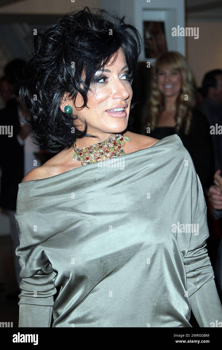 Nancy Dell'Olio at the private viewing of Mario Testino's "Kate Who ...