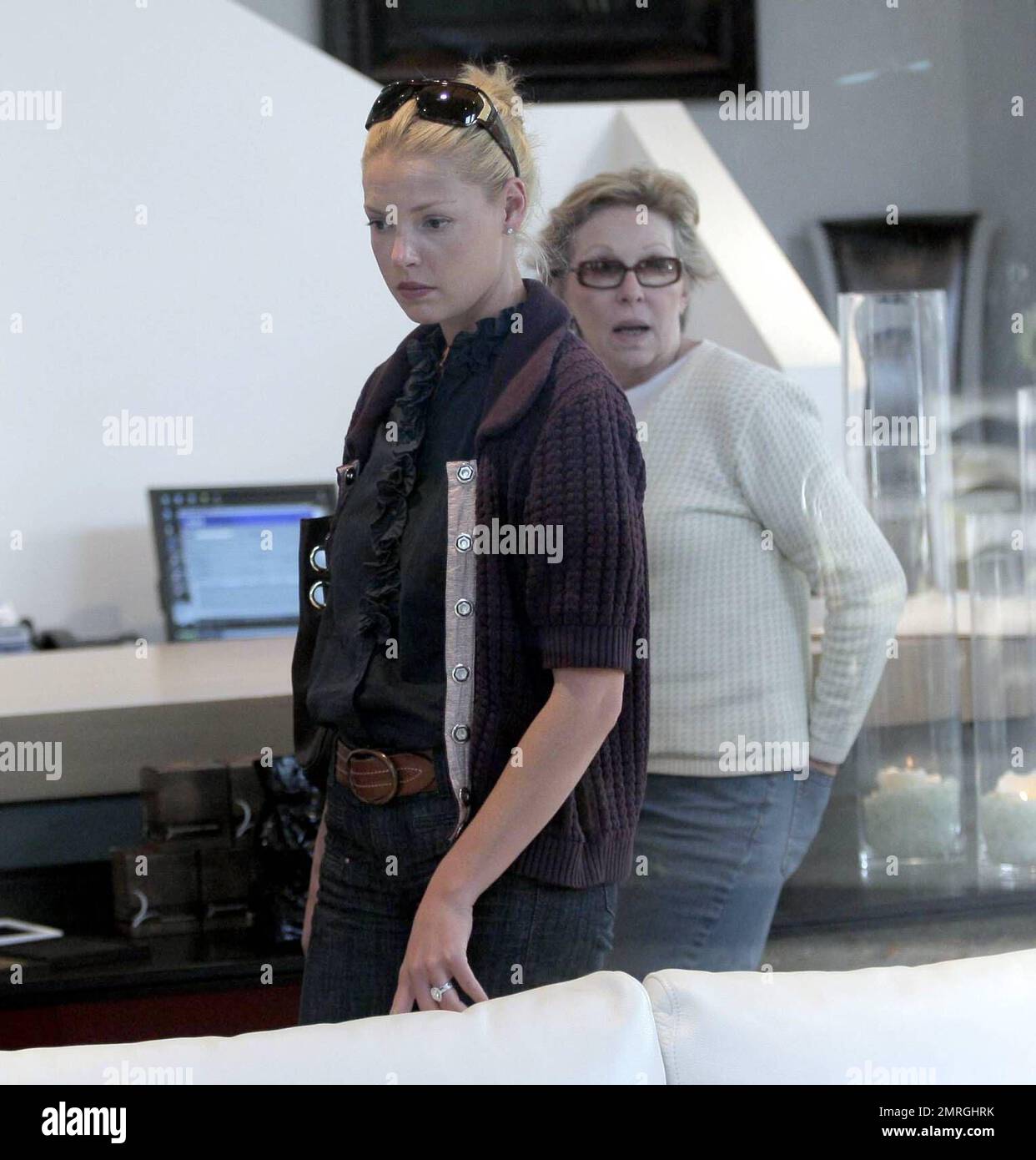 Newlywed, Katherine Heigl has a busy day. She started with a search for ...