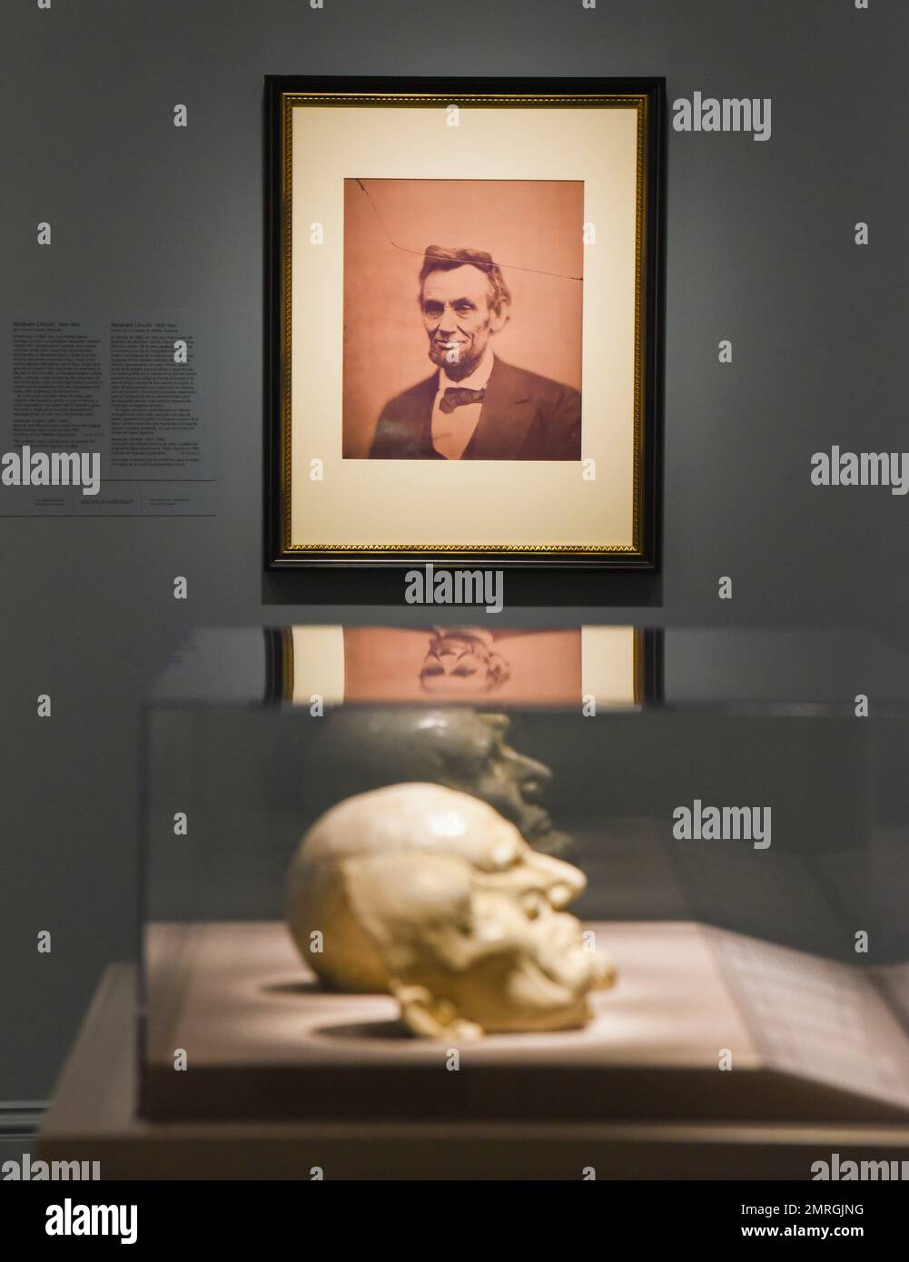 IMAGE DISTRIBUTED FOR NATIONAL PORTRAIT GALLERY - The iconic "cracked ...