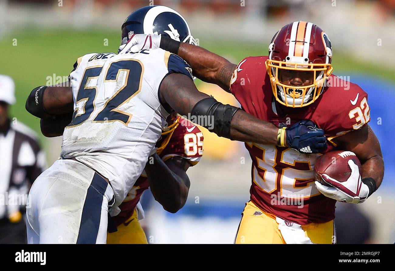 Washington Redskins running back Samaje Perine (32) in action defended ...