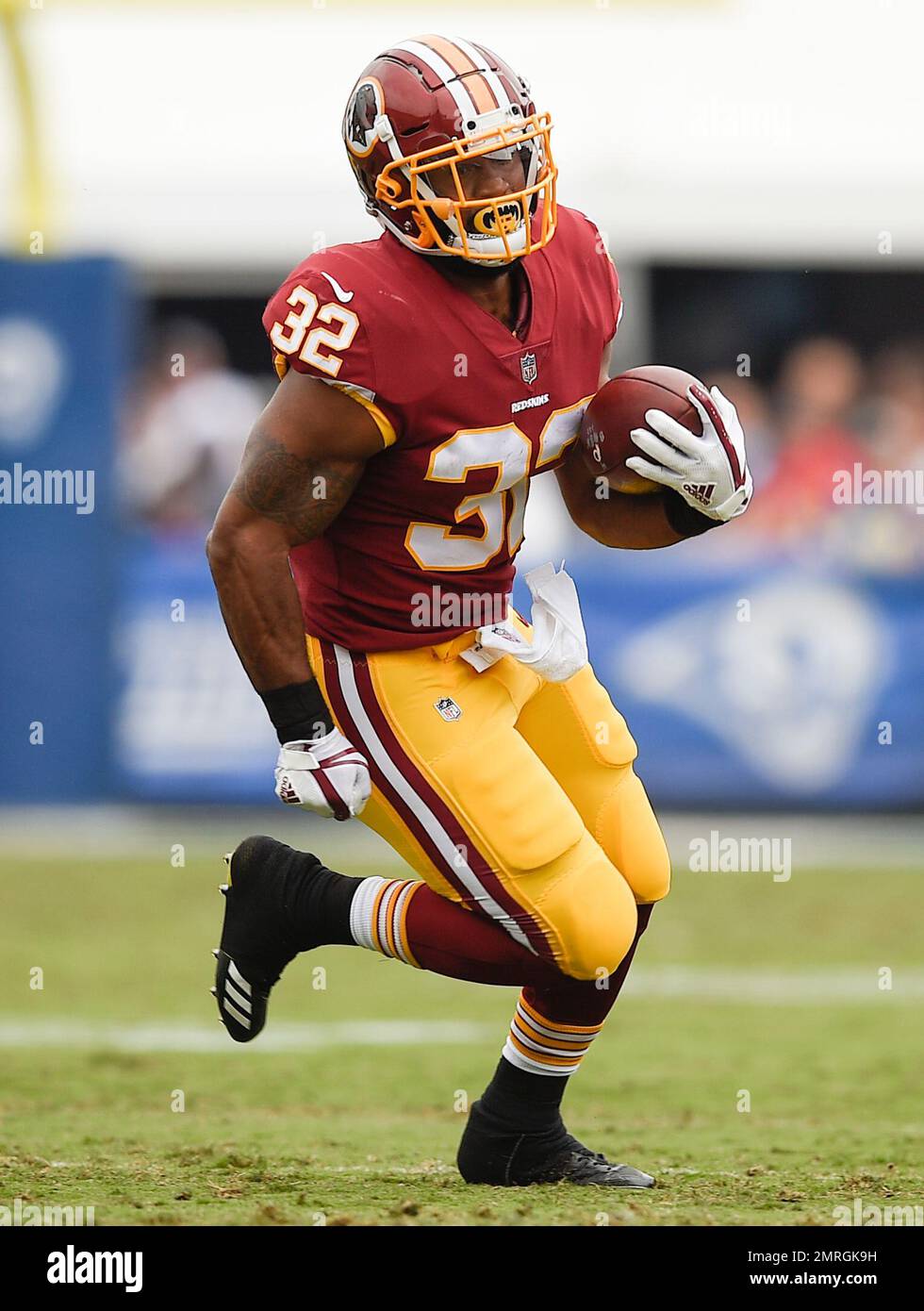 Washington Redskins running back Samaje Perine (32) in action during ...