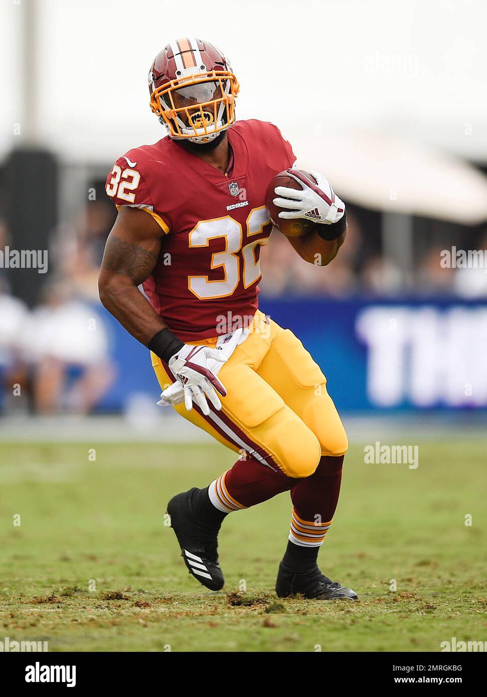 Washington Redskins running back Samaje Perine (32) in action during ...