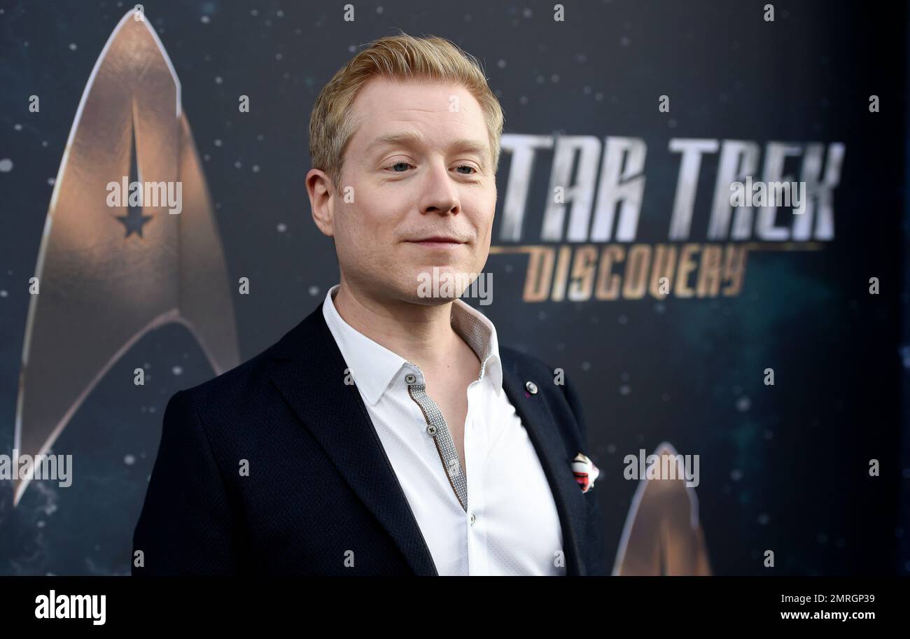 Cast member Anthony Rapp poses at the premiere of the new television ...