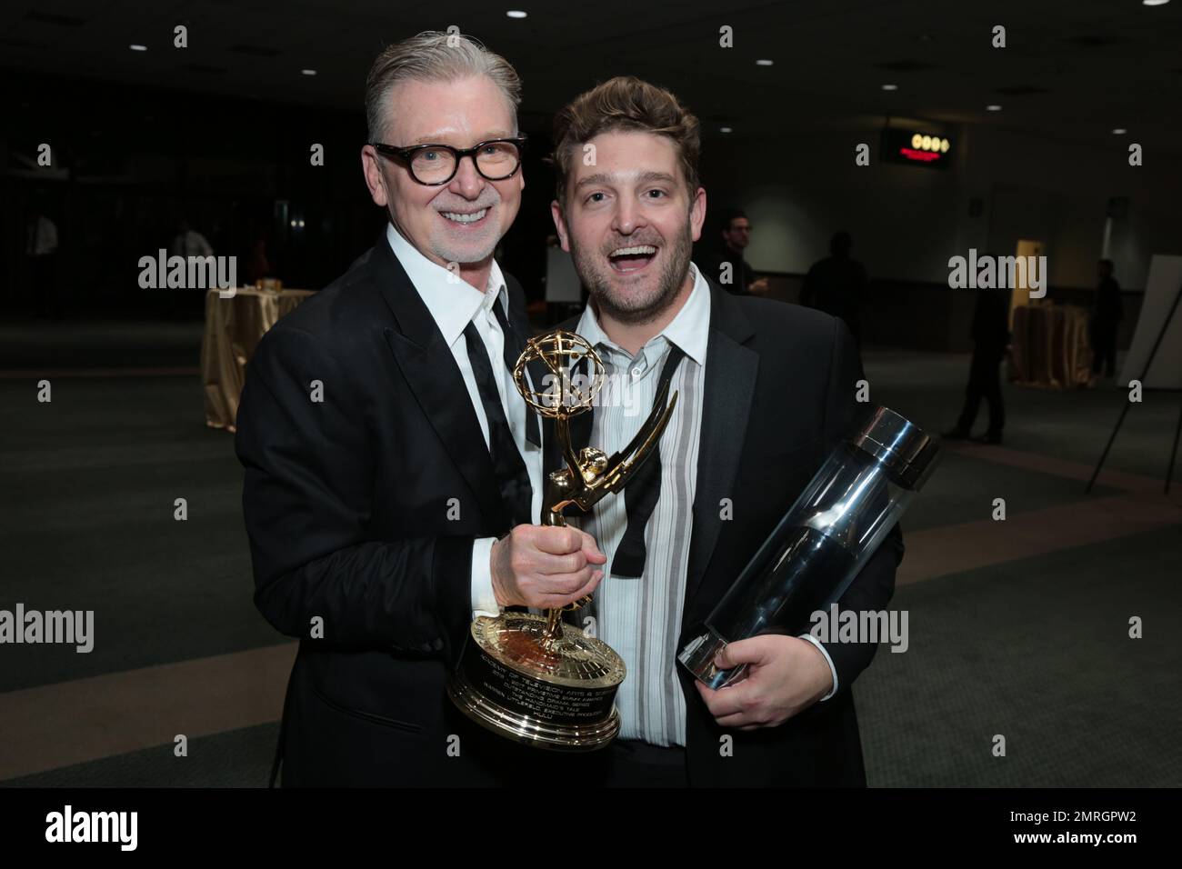 Warren Little, left, and son Graham Little attend the Governors Ball ...