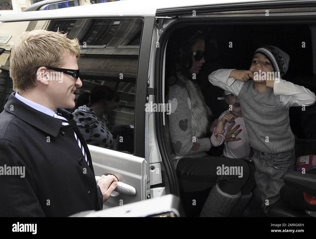 Katie Price (aka Jordan) arrives at BBC Radio 2 for a publicity ...