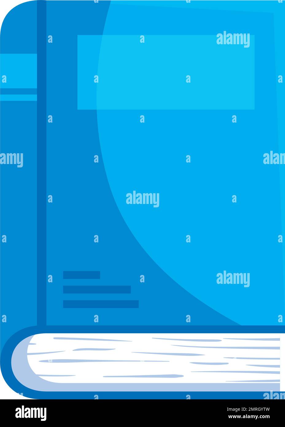 blue text book library Stock Vector Image & Art - Alamy