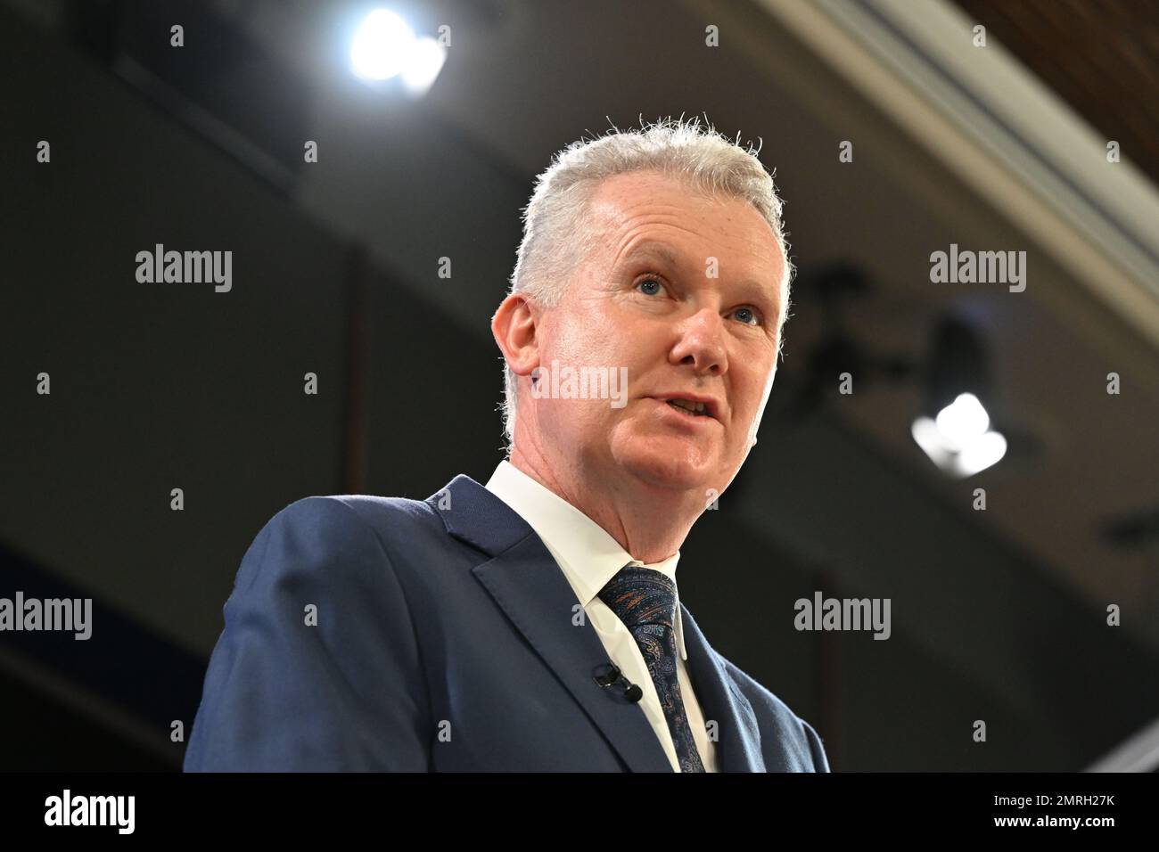 Minister for Employment Tony Burke at the National Press Club in ...