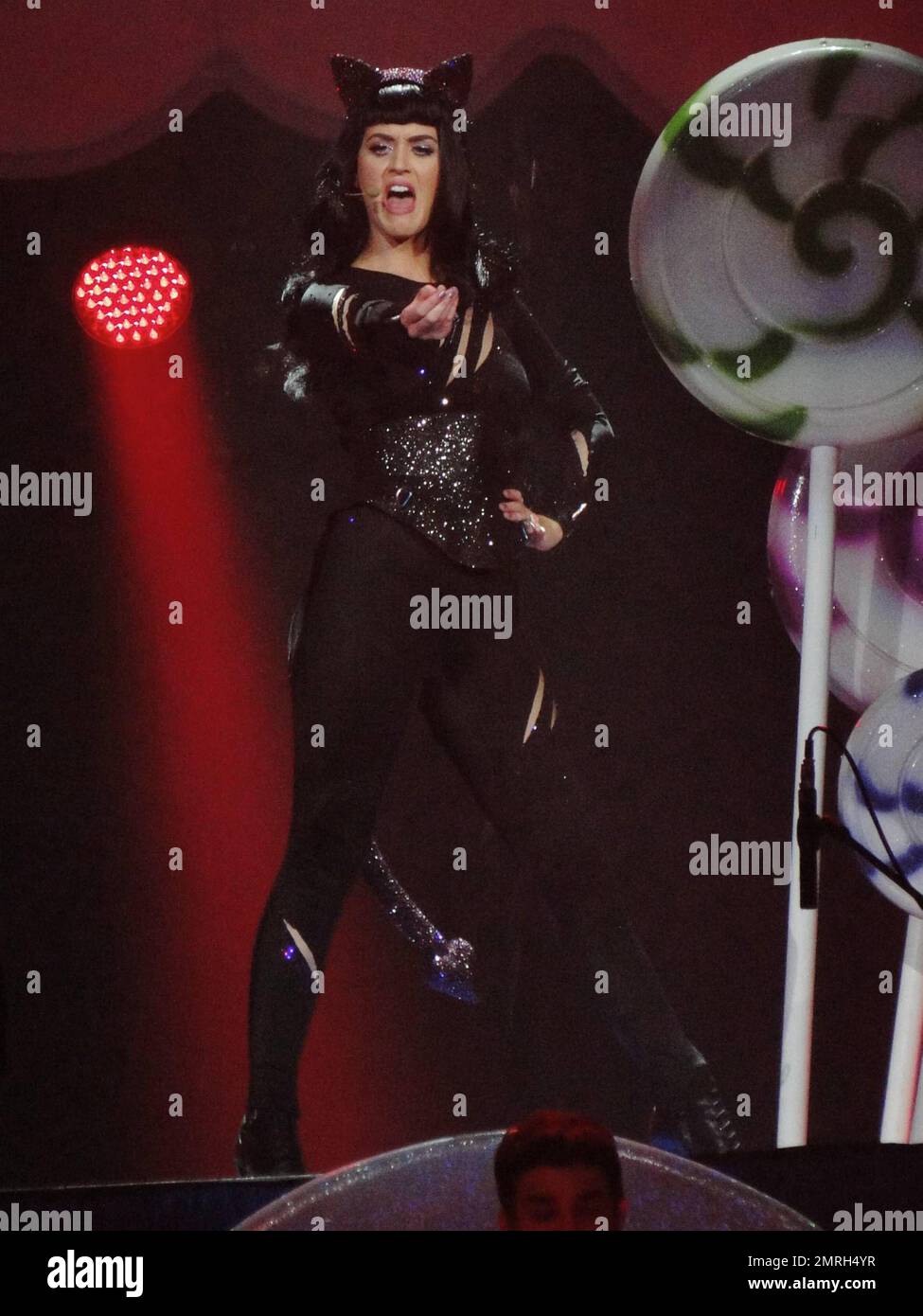 Katy Perry performs live during her 'California Dreams' 2011 World Tour ...